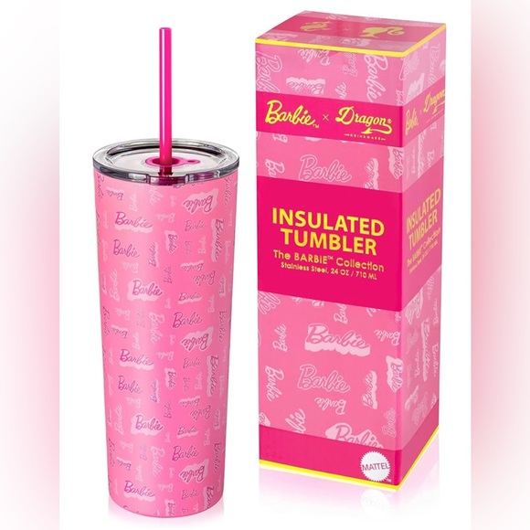 Barbie | Other | Nwt Barbie Tumbler Stainless Steel Vacuum Insulated ...
